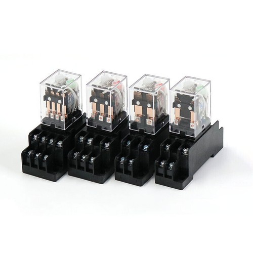 General Purpose Power Relay Terminal Coil 12VDC 24VDC 36VAC 110VAC ...