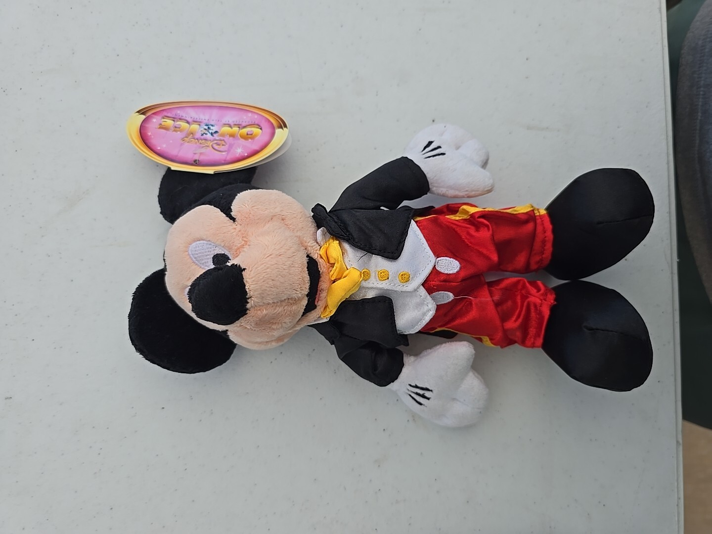 Disney - MICKEY MOUSE RINGMASTER - Circus Showman Plush Stuffed Toy ...