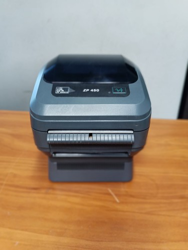 Zebra ZP450 Thermal Shipping Barcode Label Printer USB Adjustable Arms ...