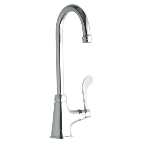 Enware ENW02284 Gooseneck Sink Mixer Tap single extended handle + goose ...