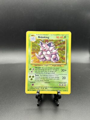 Pokémon TCG Nidoking Base Set 11/102 Holo Holo Rare | eBay
