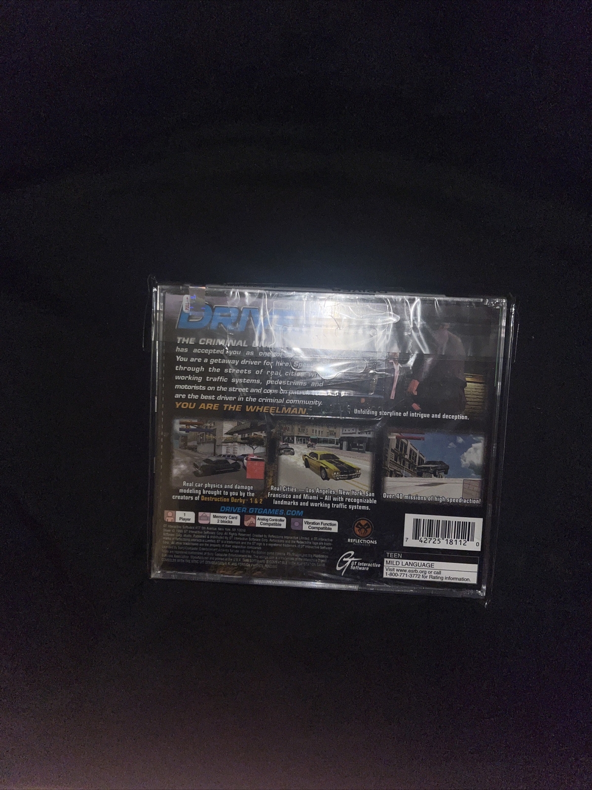 Driver (Sony PlayStation 1, 1999) for sale online | eBay