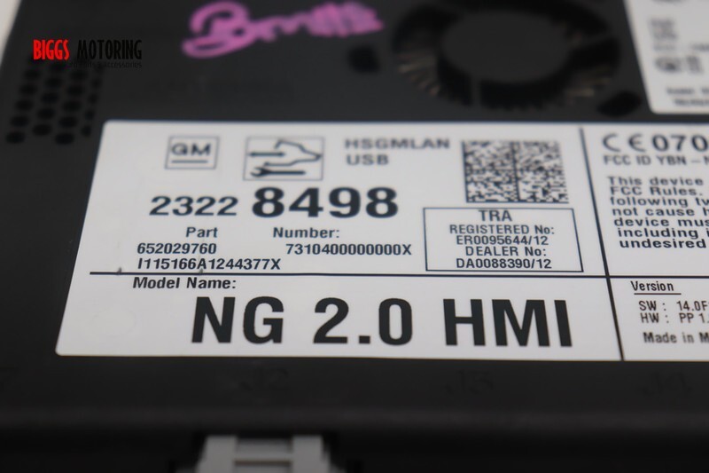 2015-2017 Chevy Silverado Sierra 2.0 HMI Human Machine Interface Module ...