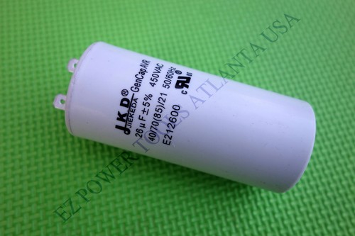 CBB60 26uF MFD E142139 500VAC 50/60 HZ Gas Diesel Generator Capacitor ...