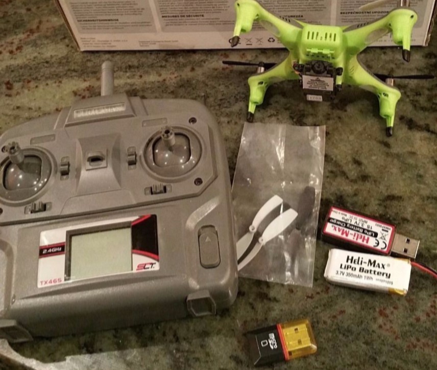 Heli-Max 1Si ReadyToFly Quadcopter, Drone, Video Camera, Auto Return ...