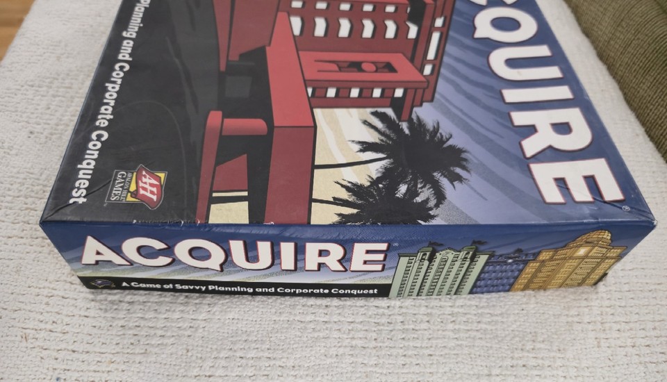 Acquire Board Game Avalon Hill Games Wizards of the Coast Brand New ...