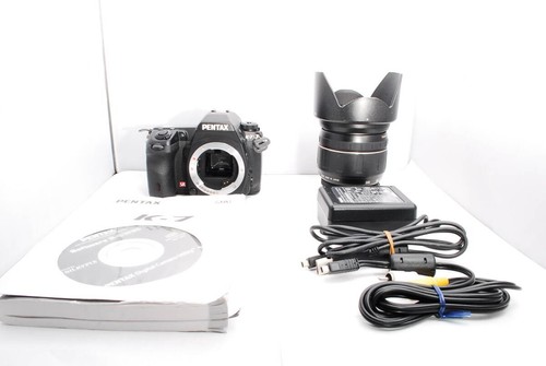 Pen PEN K-7 with only 4980 shutter counts, hood, and telephoto lens. s ...