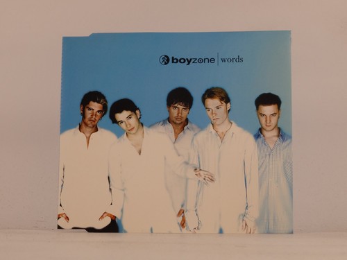 BOYZONE WORDS (L16) 3 Track CD Single along with Picture Sleeve POLYDOR ...