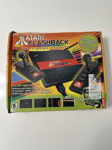 Atari Flashback Classic Game Console 2004 Retro System 20 Games Mini ...