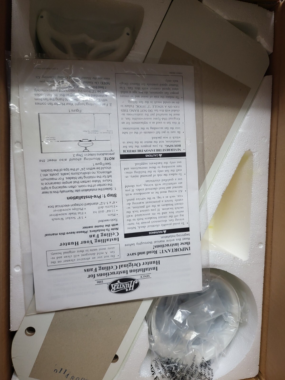 How To Install A Hunter Original Ceiling Fan | Shelly Lighting