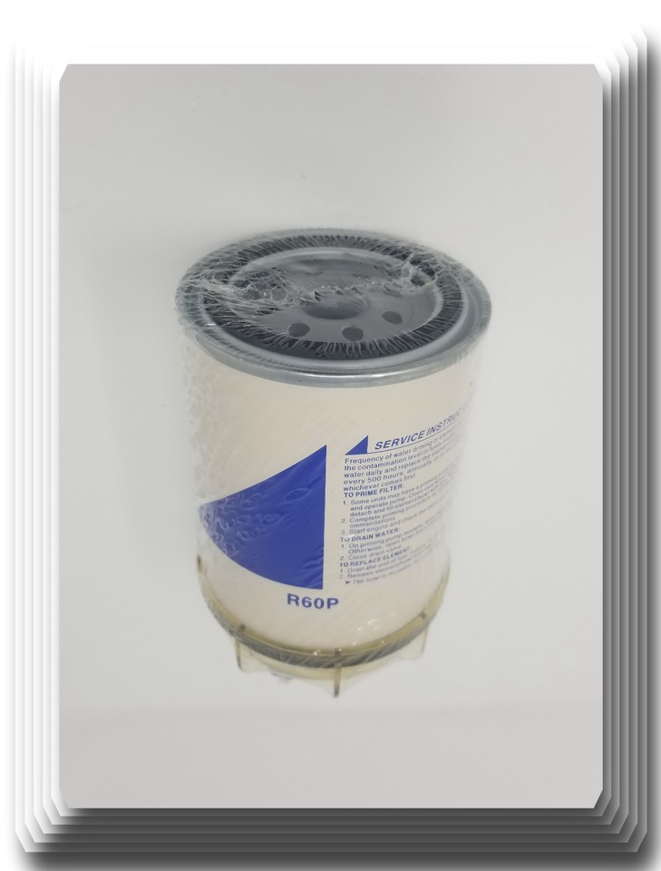 R60P Fuel/Water Separator Filter Fits: Volvo VHD VNL VNM VNR WG 1996 ...