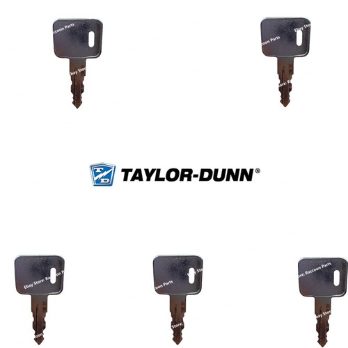 5 Taylor Dunn Utility Cart Ignition Keys 71-120-90 2399 Code | eBay
