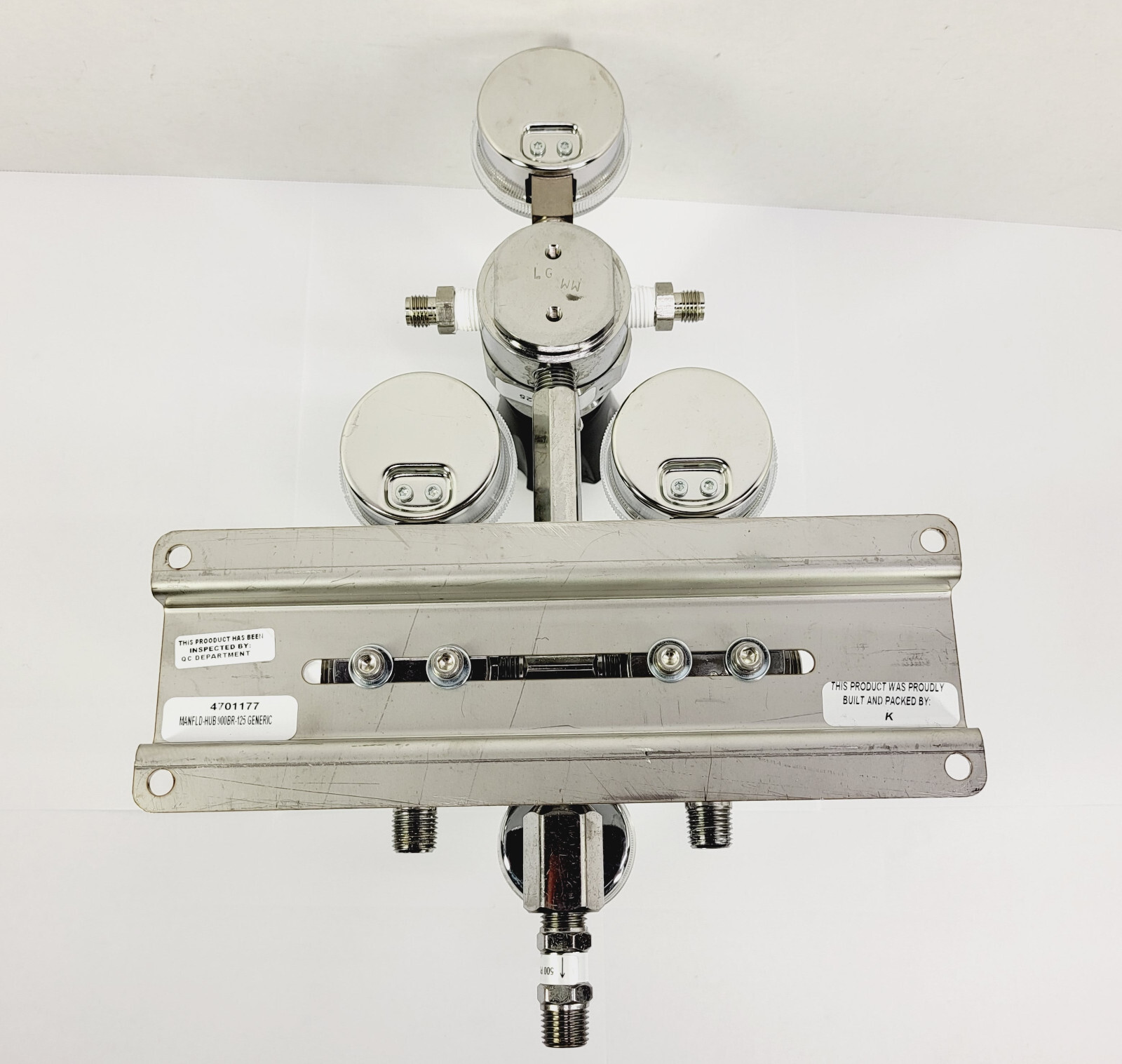 VWR SG-900 (82023-750) Semiautomatic Switchover Manifold Gas Regulator ...