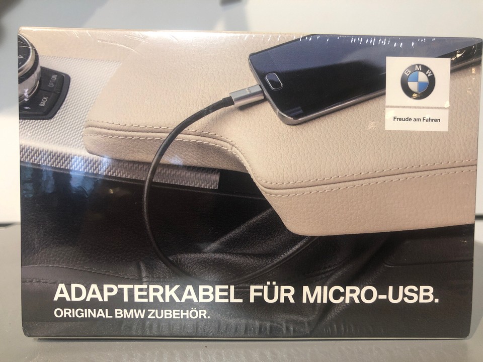 BMW Adapter Cable For Micro USB Original BMW Accessory | eBay