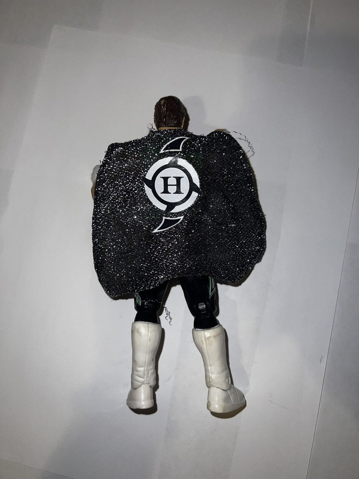 THE HURRICANE RARE with Cape WWE WWF Jakks Wrestling Figures Titan Tron ...