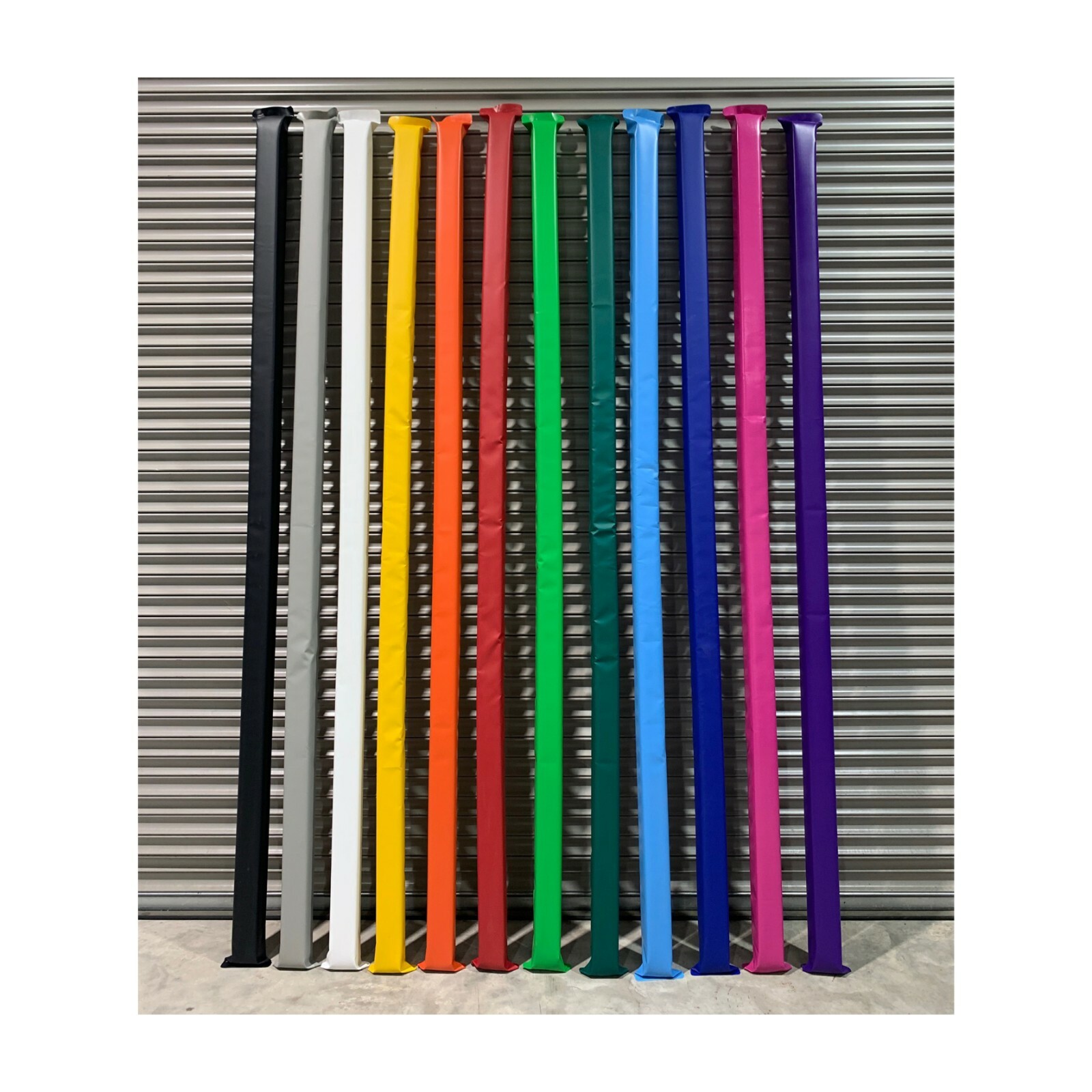 Set of 6 Soft pole Flexi Pole 3m - Showjump Pole - Top Quality Made in ...