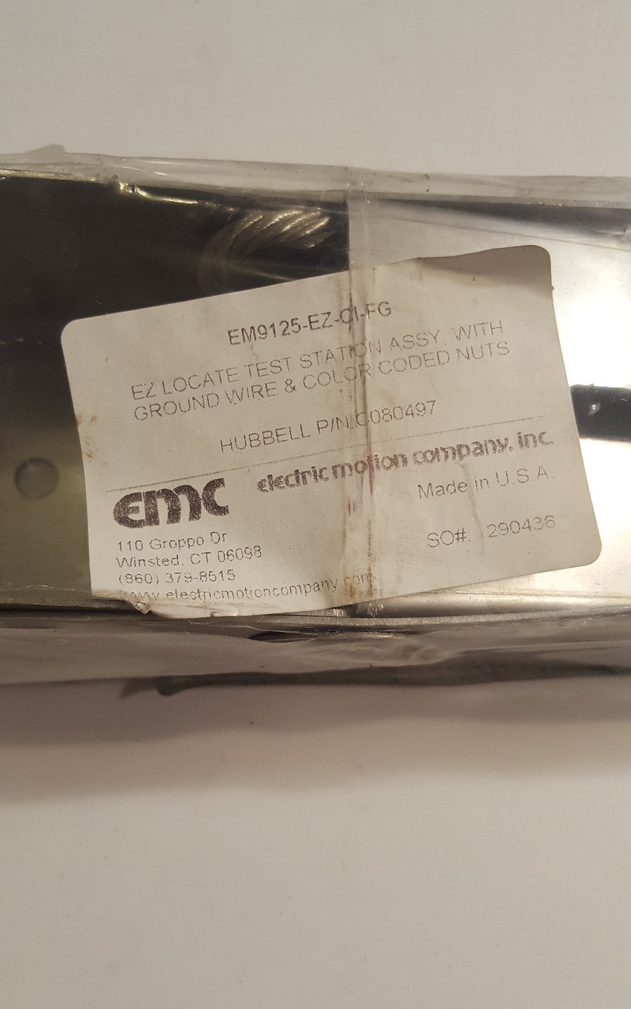 EMC EZ Locate Test Station Assy EM9125-EZ-CI-FG | eBay