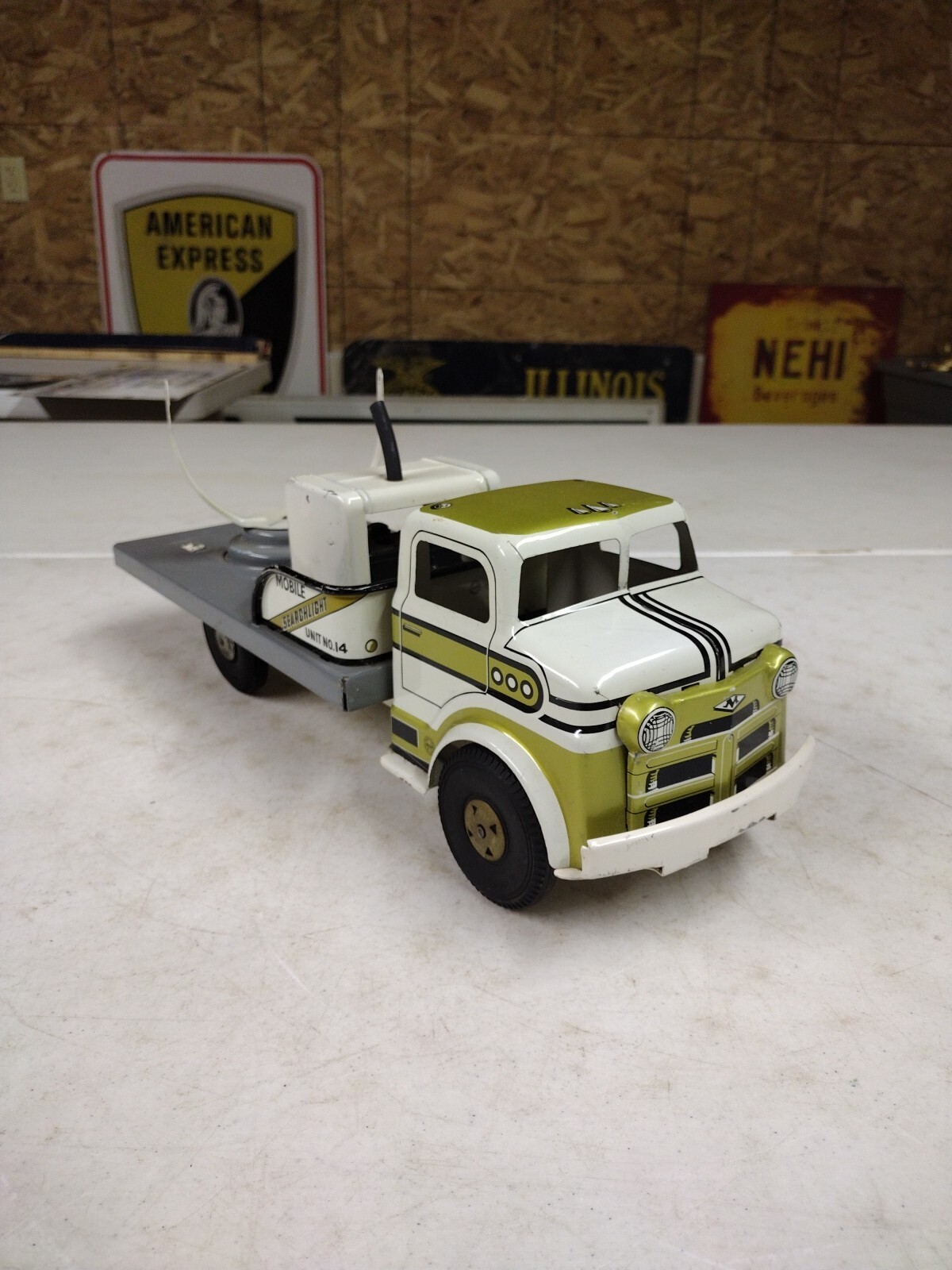 Vintage Marx Toys Friction Mobile Searchlight Unit No. 14 Toy Truck For ...