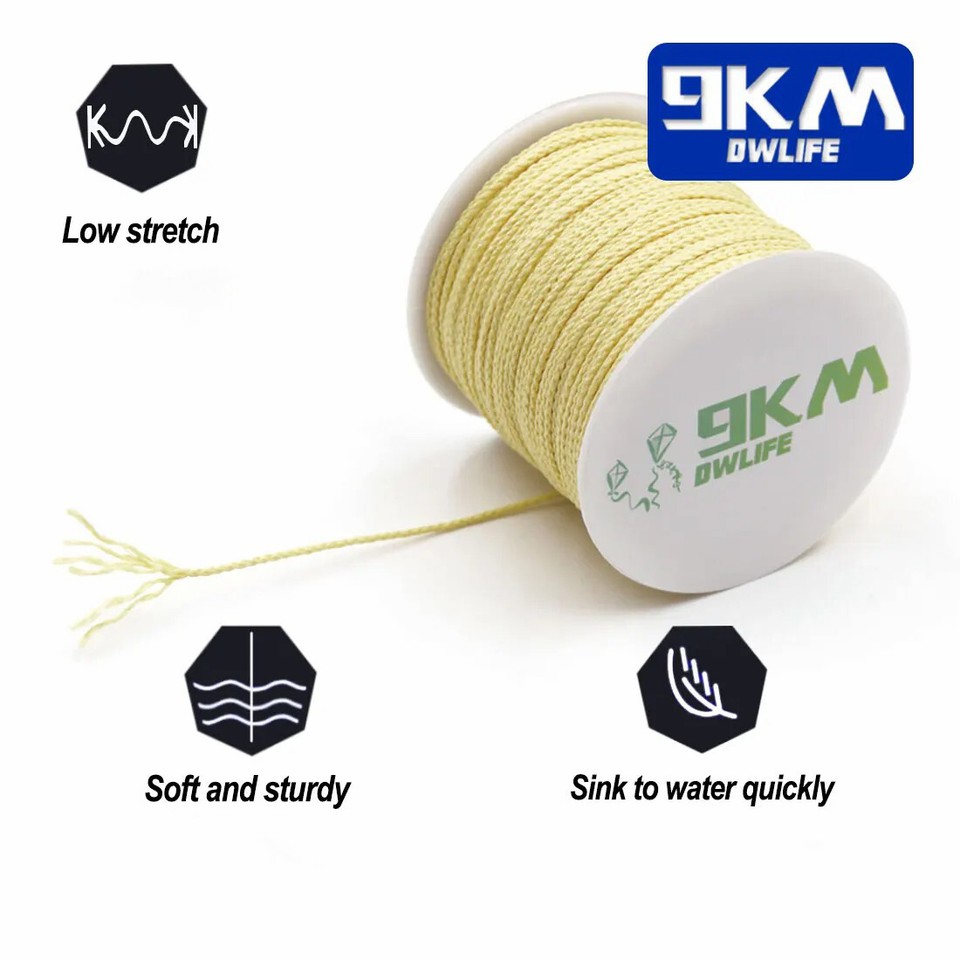 100% Kevlar String 40lb-5000lb Fishing Assist Cord Strong Rope Made ...