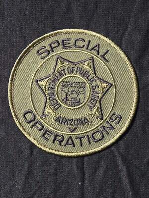 Arizona DPS Special Operations Patch Subdued Hard To Get Find | eBay