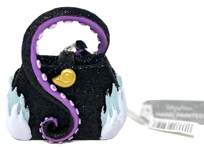 Disney Parks The Little Mermaid Ursula Handbag Purse Glitter Ornament ...