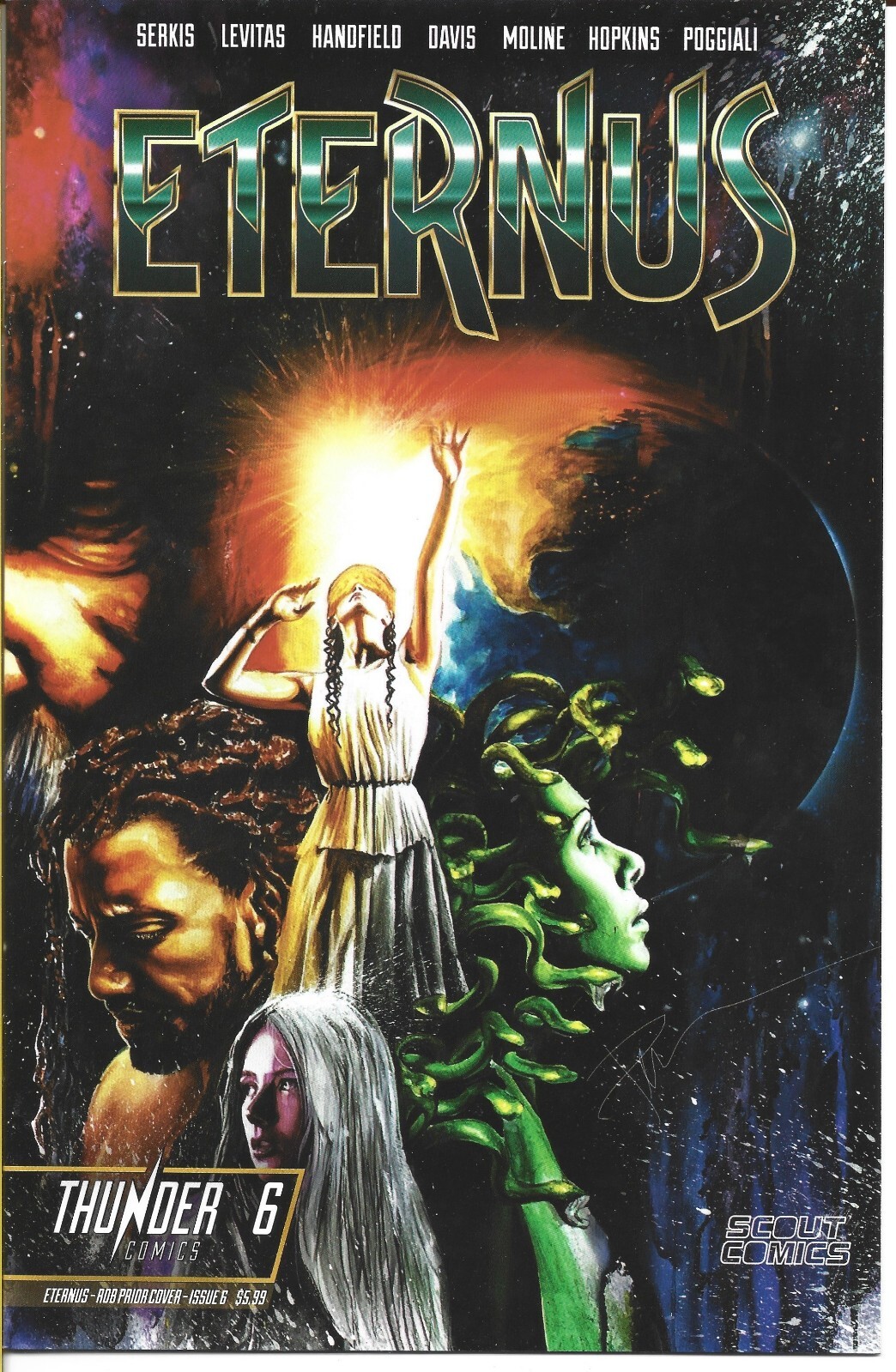 ETERNUS #6 SCOUT COMICS 2023 NEW UNREAD BAGGED AND BOARDED | eBay