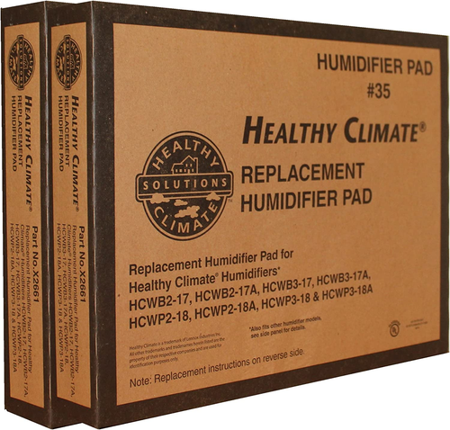Healthy Climate Humidifier Pad # 35 Part No. X2661 Case of 2 ...