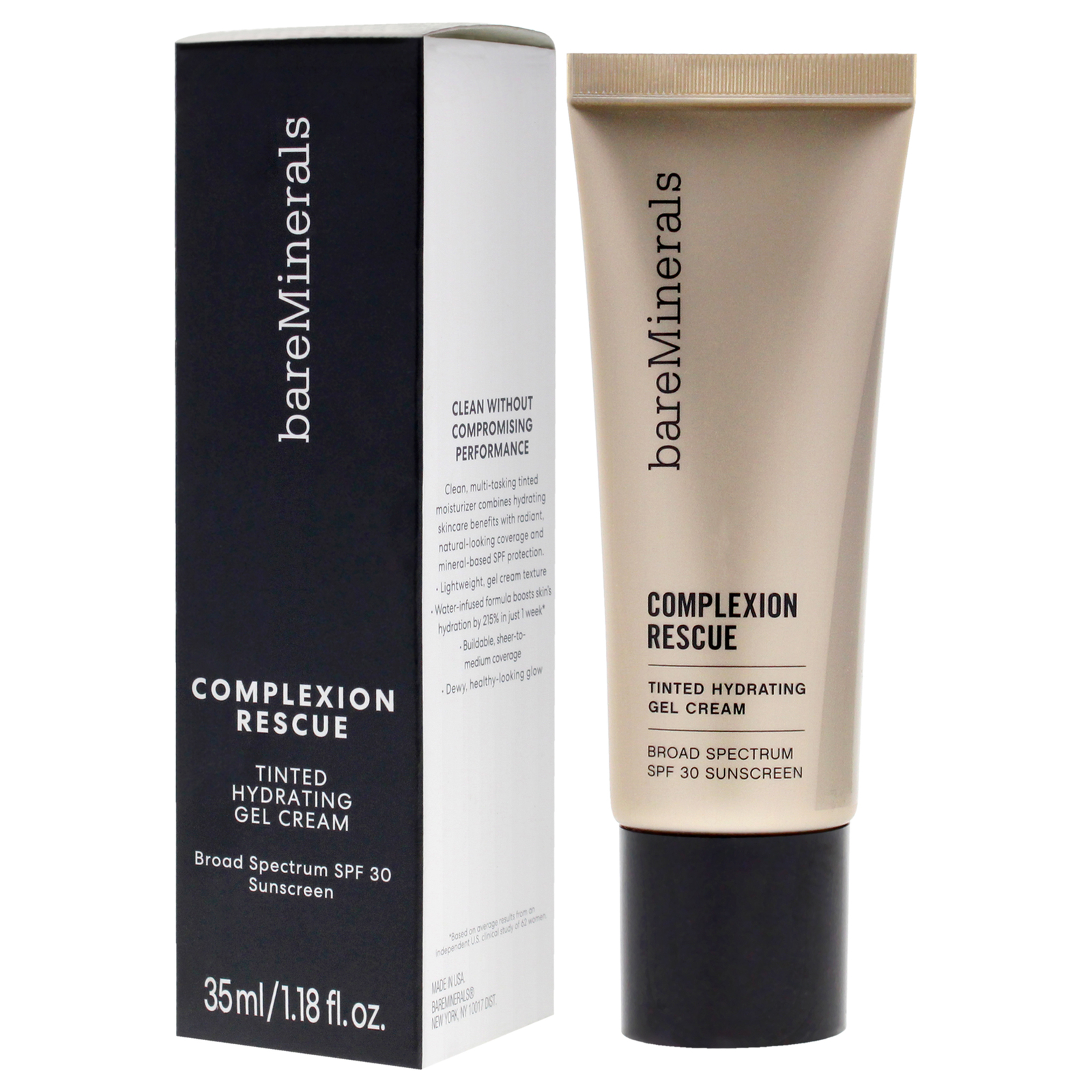 Complexion Rescue Tinted Hydrating Gel Cream SPF 30 - 04 Suede - 1.18 ...