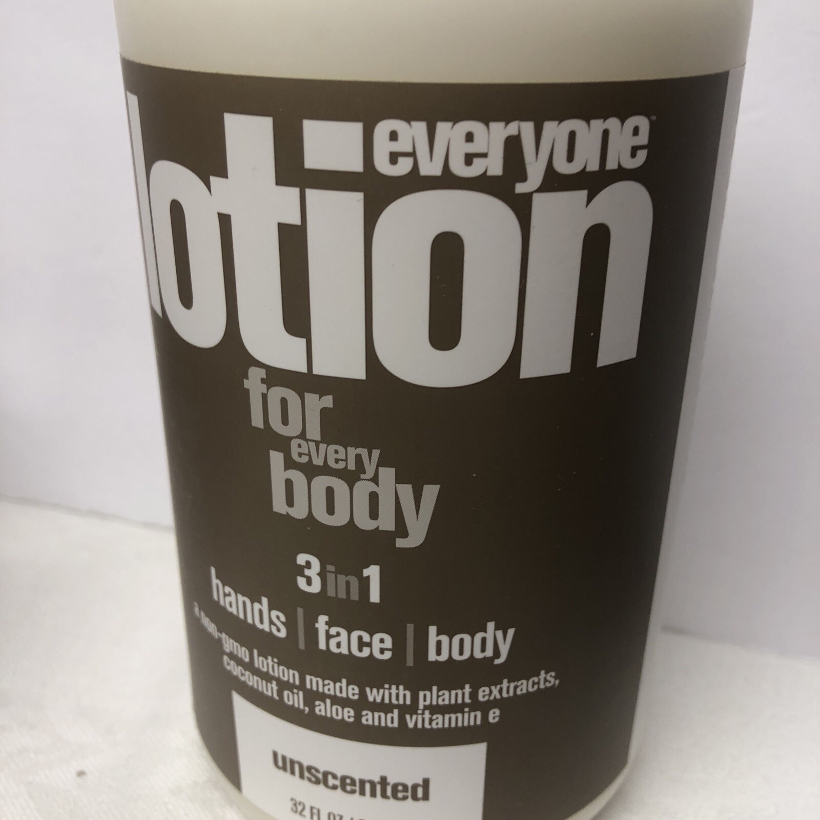 Everyone for Everybody Lotion Unscented 3 In 1 Hands Face Body 32oz ...