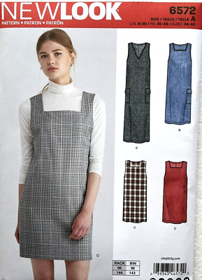 New Look 6572 Pattern for Misses Jumpers Assorted Styles Sizes: 8 - 20 ...