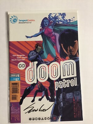 DC/Tangent Comics Doom Patrol Comic Book Issue #1 (1997) ~ SIGNED BY ...