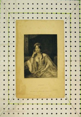 Original Old Antique Print Portrait Lolah Beautiful Woman Boxall | eBay UK