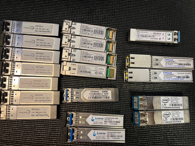 SFP Transceiver Modules Linktel Intel Finisar 100Base Ericsson Mixed ...