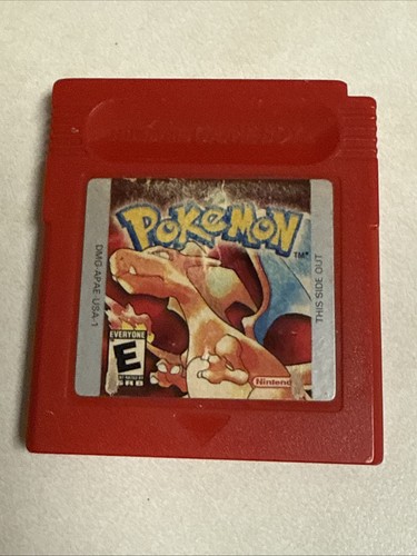Pokemon Red Version Gameboy Color Cart Only Authentic Tested Saves | eBay