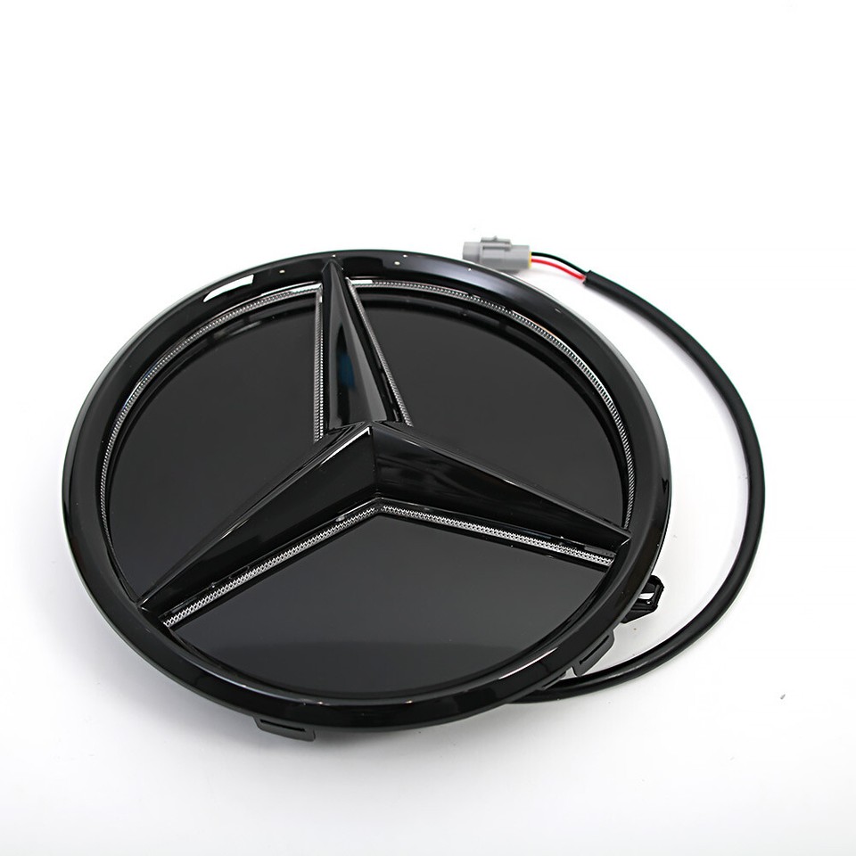 Illuminated Mirror LED Star Emblem Badge Fit For Mercedes-Benz 2019 ...