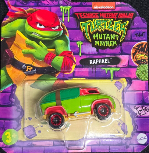 HOTWHEELS Character Car Diecast - TEENAGE MUTANT NINJA TURTLES ...