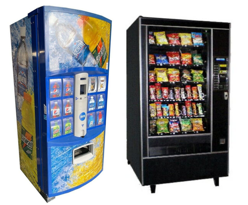 Dixie Narco 600E HVV and Automatic Products AP113 Vending Machine COMBO ...