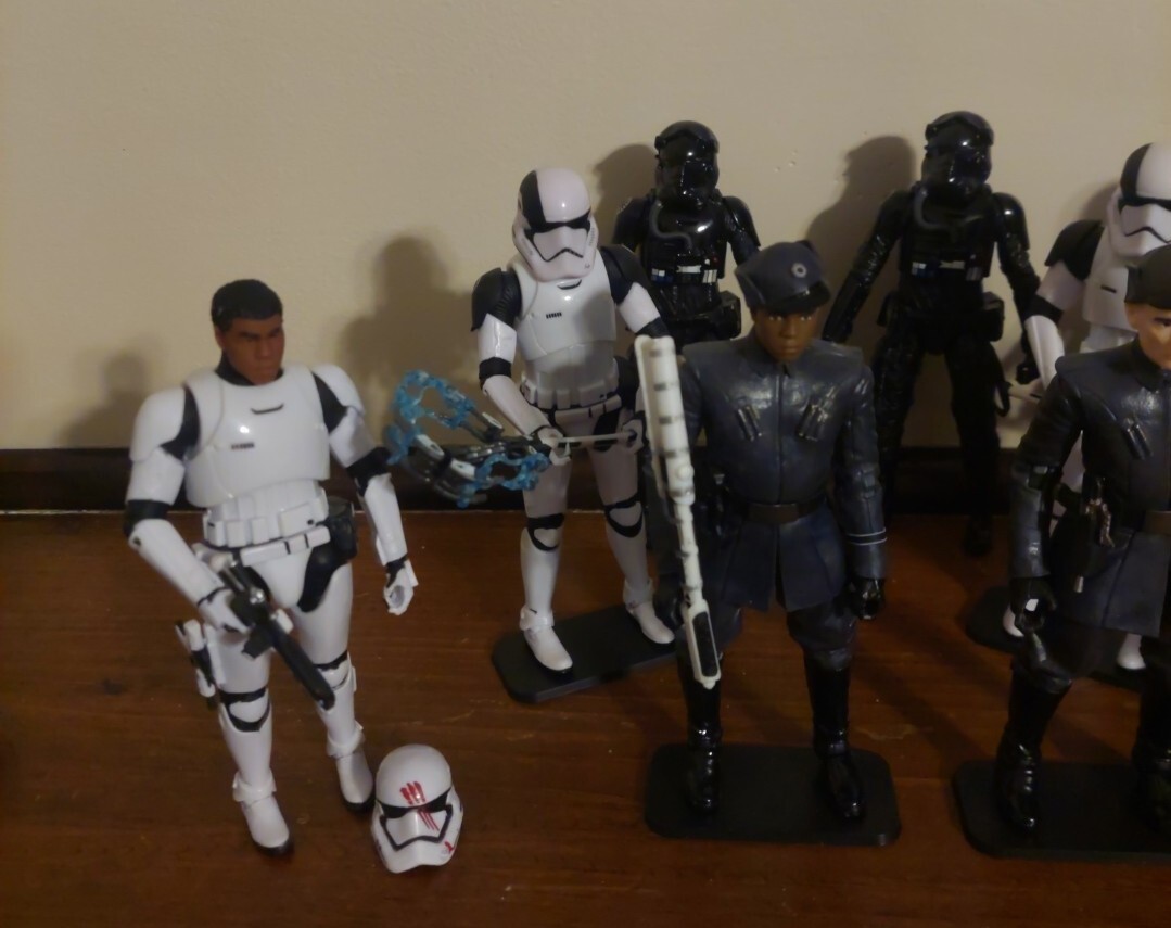 Loose Star Wars Black Series 6" First Order Clone Stormtrooper Arm Lot ...