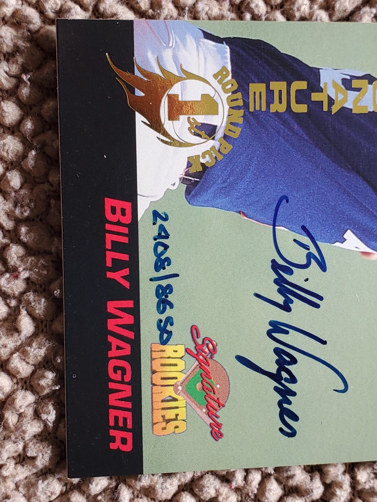 1994 Signature Rookies - Signatures #49 Billy Wagner /8650 (AU, RC) for ...