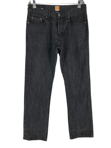 HUGO BOSS Men Orange25 Regular Straight Jeans Size W33 L32 | eBay