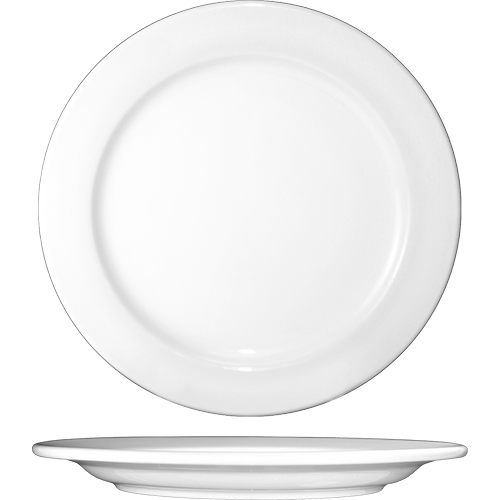 ITI - Dover™ Porcelain EW Round Plate 9-3/4" 2 DZ Per Pack | eBay