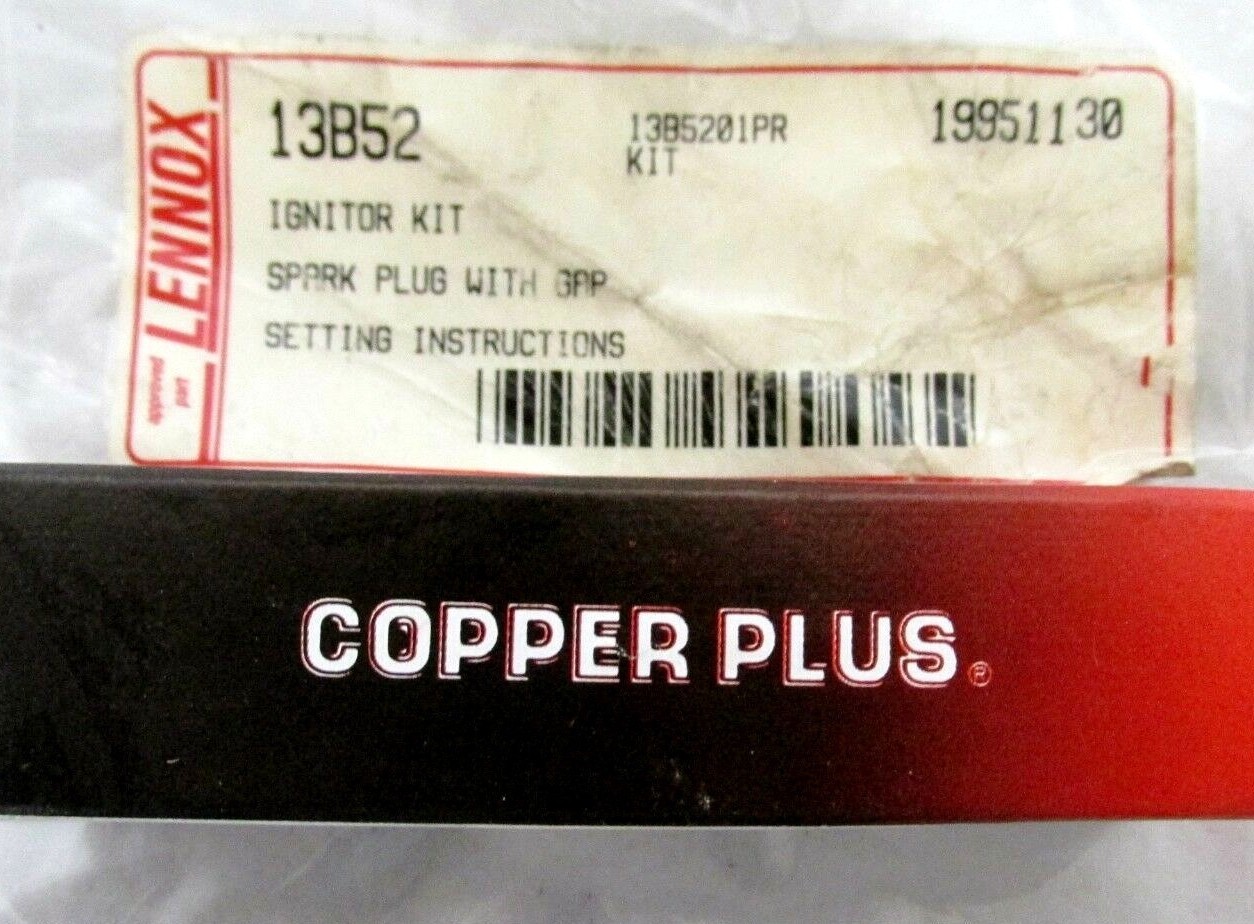 Lennox 13B52 - Ignitor Kit Spark Plug - 13B5201PR RL87YC Champion - Lot ...