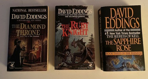 David Eddings, The Elenium Trilogy, lot of 3 pb | eBay