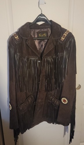 Scully western leather fringe - Gem