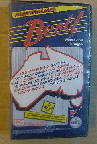 1980s' New Old Stock Sealed CEL VHS Music Video Australias Best Cold ...
