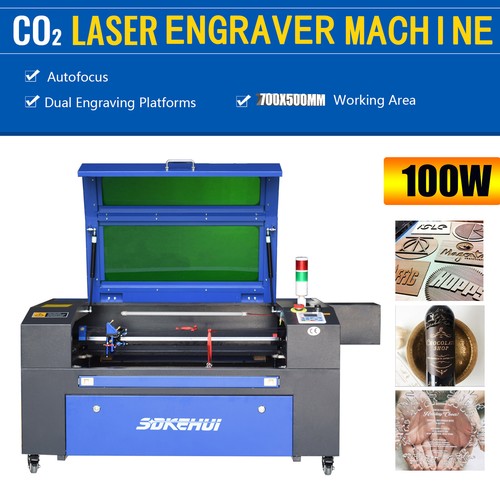 Autofocus Laser 100W Co2 Laser Engraver Cutter Machine Cutting ...