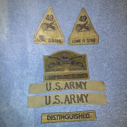 US Army 49th Armored Lone Star Patch Lot | eBay