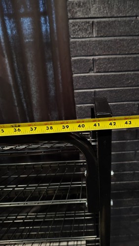 8 Wire Rack Retail Shelf Merchandise Display, Dimensions- 54.5"×17×42. ...