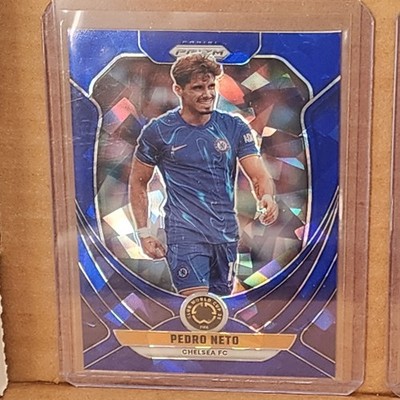 Pedro Neto 2025 Prizm FIFA Club Blue Ice Prizm Card #58/175 Chelsea | eBay