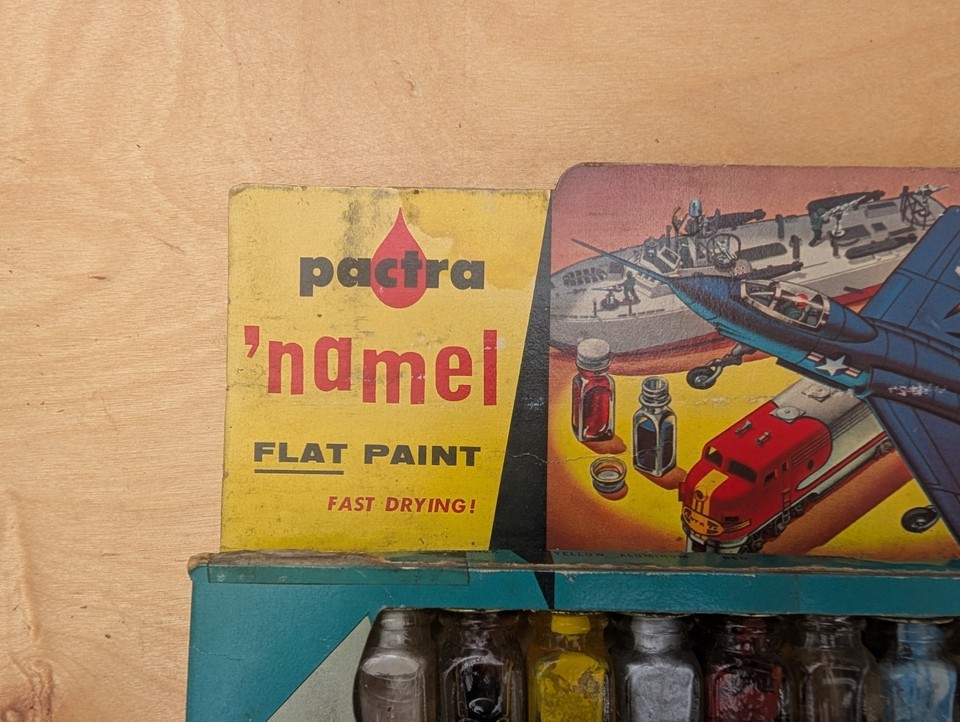 Vintage Pactra Namel #70 Flat Color Kit | eBay